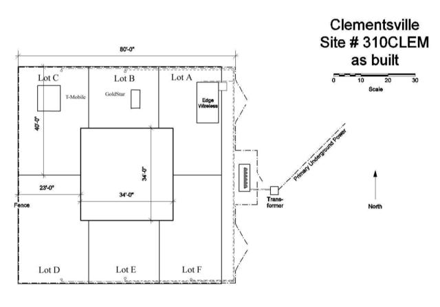 Clementsville Tower Site Layout Earl's Wireless