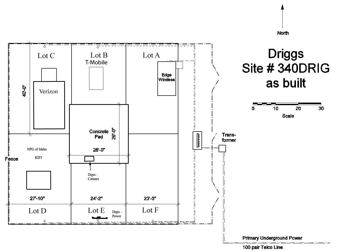 Driggs Tower Site Layout Earl's Wireless